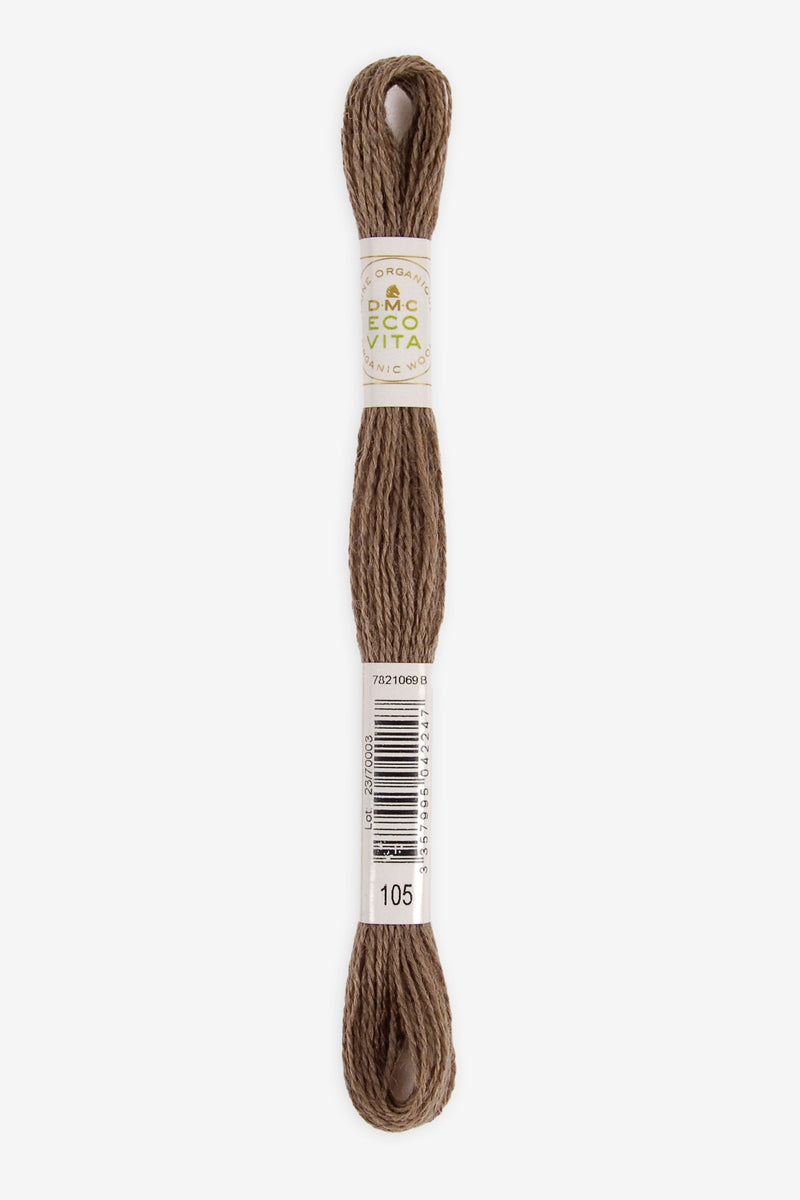 DMC Eco Vita Organic Wool Thread 16m Toasted Catechu – BowerBirdNZ