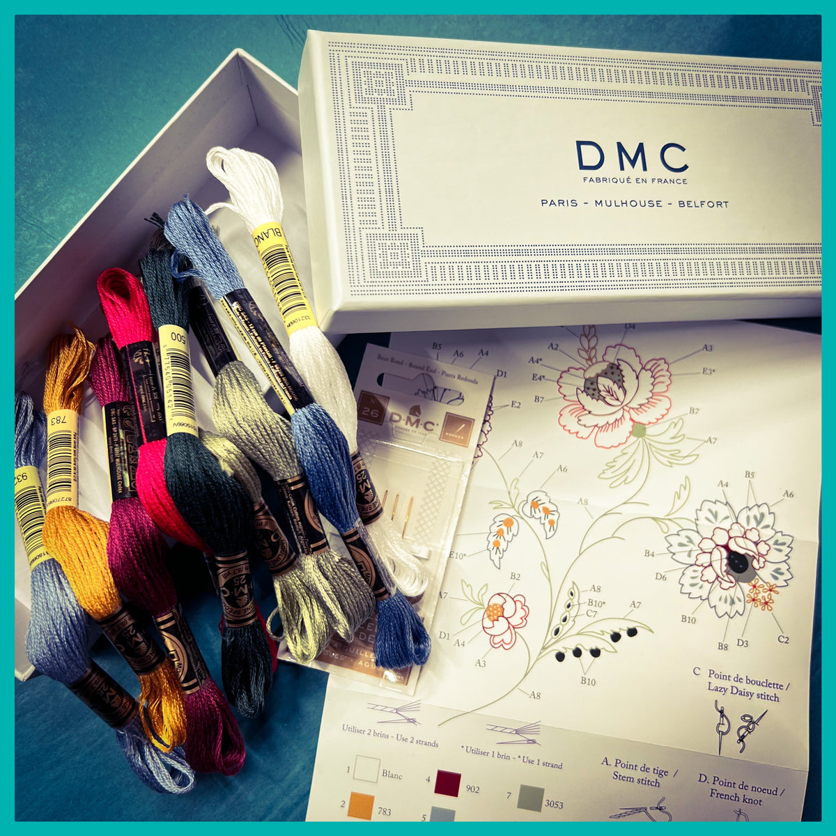 DMC Vintage Box with Thread – BowerBirdNZ