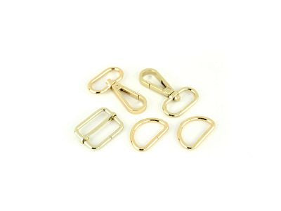 Sallie Tomato Basic Hardware Set 1" Gold – BowerBirdNZ